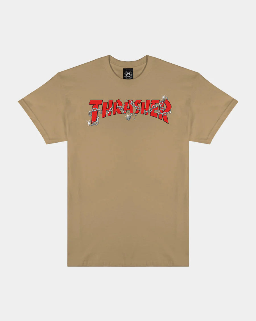 THRASHER MAGAZINE TEE – ROLL AROUND WORKSHOP